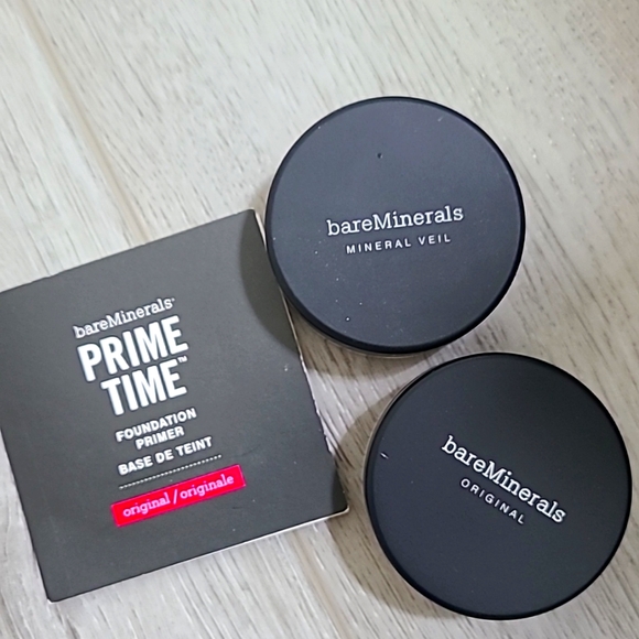 bareMinerals | Makeup | New Bareminerals 3pc Set Med Beige Foundation ...